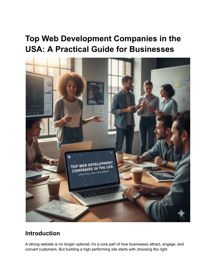 PPT - Top Web Development Companies in the USA_ A Practical Guide for ...