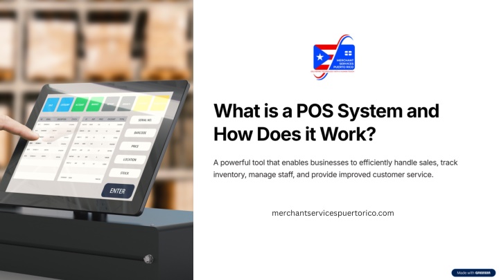 PPT - What is a POS System and How Does it Work PowerPoint Presentation ...