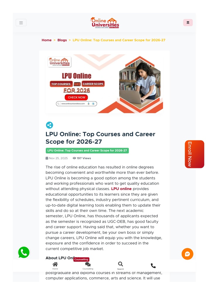 PPT - LPU Online BBA Admission 2026-27: Complete Guide for Beginners ...