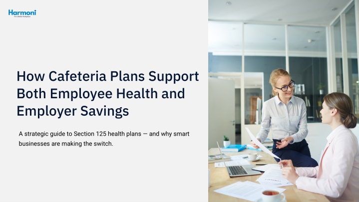 PPT - How Cafeteria Plans Support Both Employee Health and Employer ...