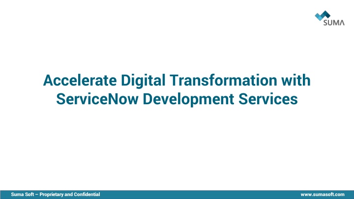 PPT - Accelerate Digital Transformation with ServiceNow Development ...
