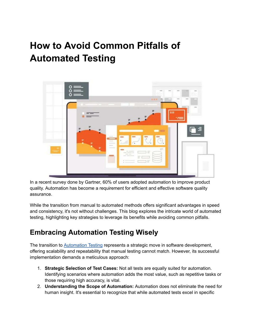 PPT - How to Avoid Common Pitfalls of Automated Testing PowerPoint ...
