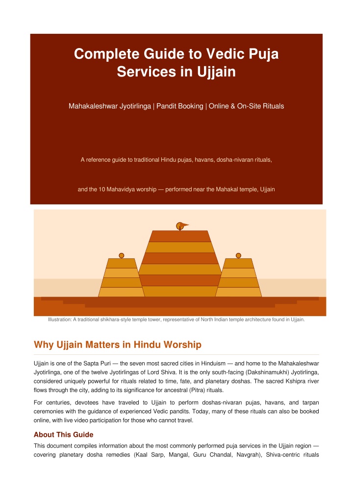 PPT - PujanBooking_Ujjain_Puja_Guide PowerPoint Presentation, free ...